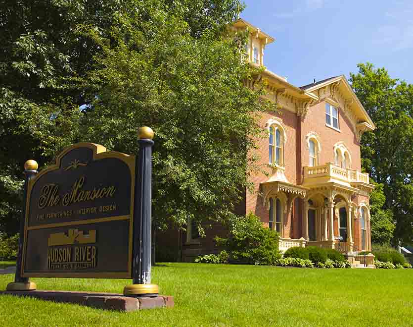 Hudson river sign - Artists Action Network