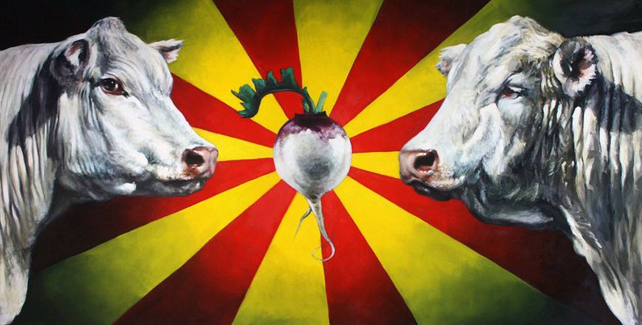 FOCUSING ON THE CHANGING AGRICULTURAL LANDSCAPE WITH ARTIST THOMAS ...